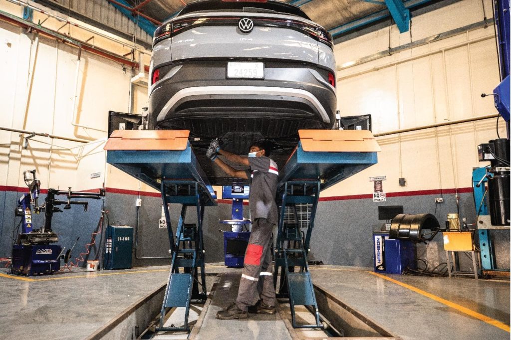 Computerized wheel alignment - Best Car Service in Al Quoz Dubai